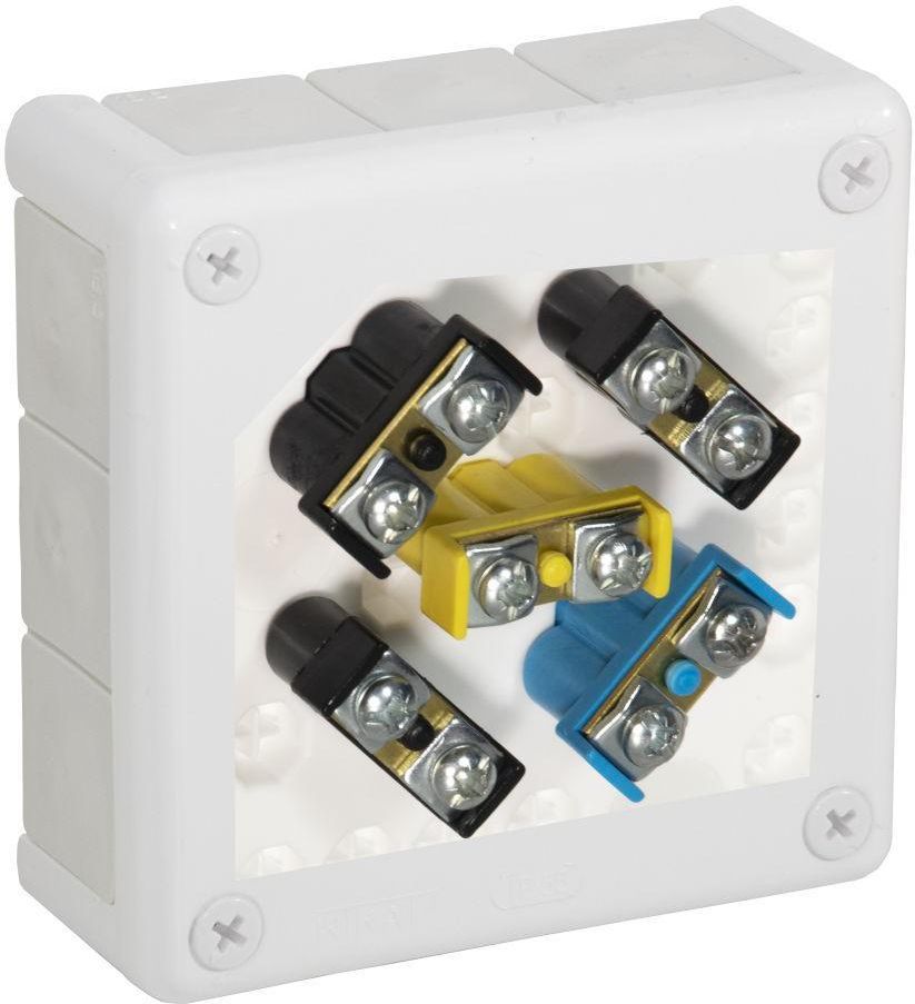 Viplast Puszka Natynkowa Z Zaciskami 12 Wlotów Vp 51 Biała Ip55 ...