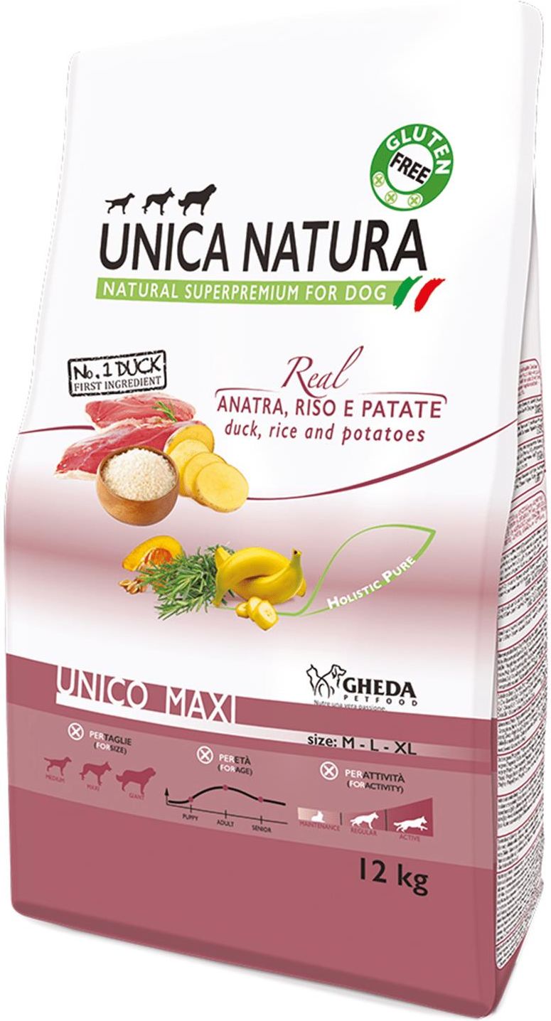 Karma Unica Natura Unico Maxi Duck 12Kg - Ceny i opinie - Ceneo.pl