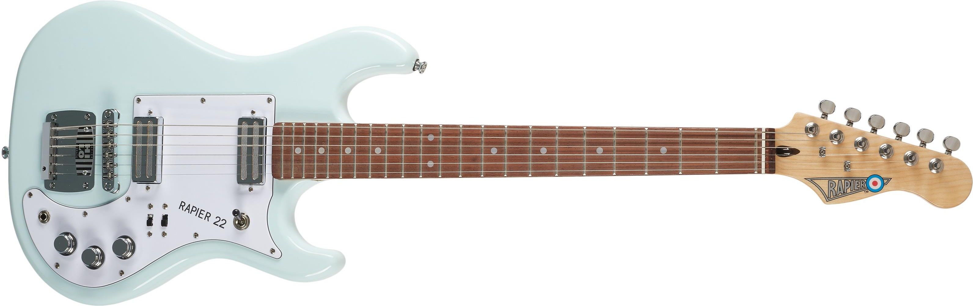 Rapier RAPIER 22 ELECTRIC GUITAR - DAPHNE BLUE - Ceny i opinie - Ceneo.pl