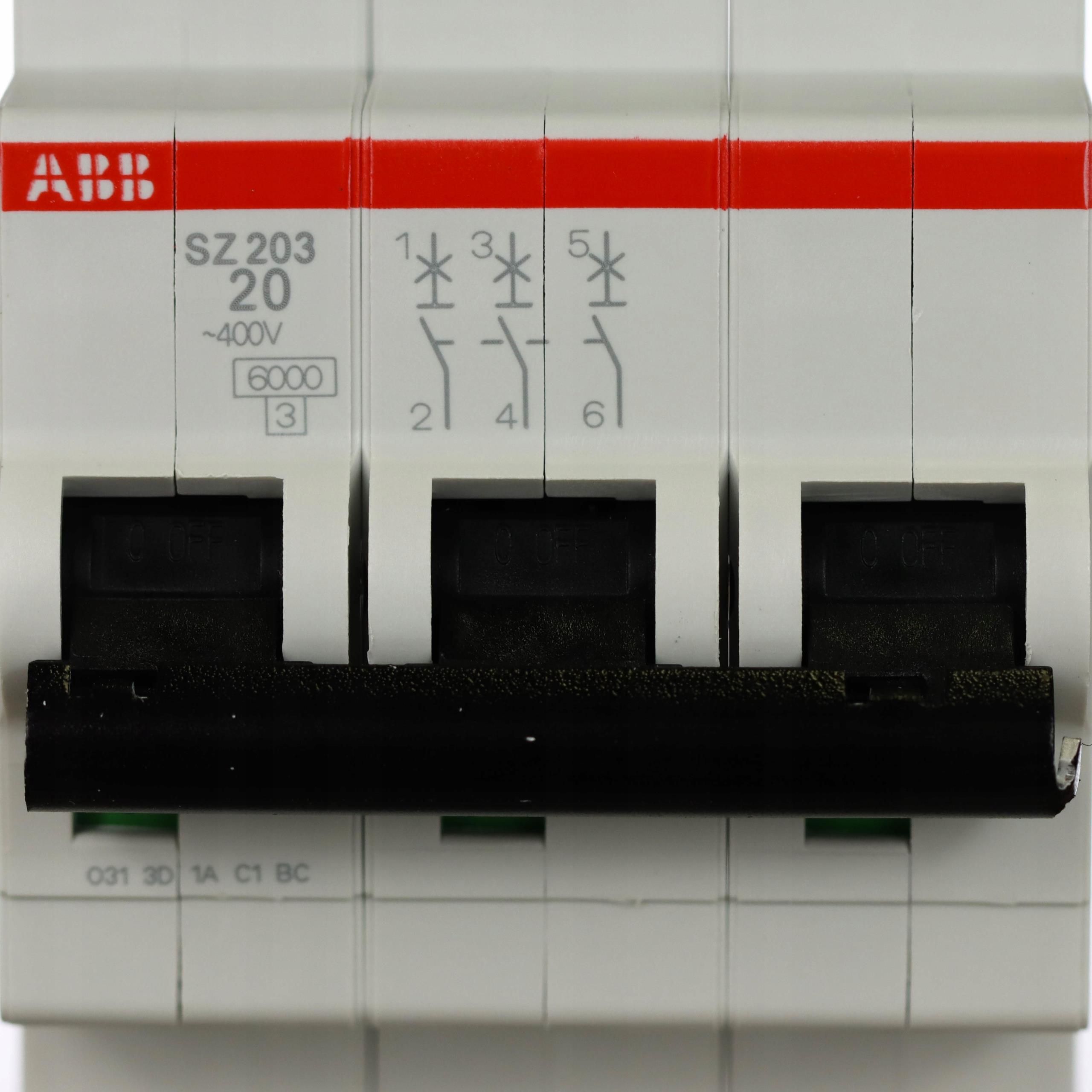 Bezpiecznik Abb Wyłącznik Nadprądowy Bezpiecznik 20A C20 ABBC2020A3P1 - Opinie i ceny na Ceneo.pl