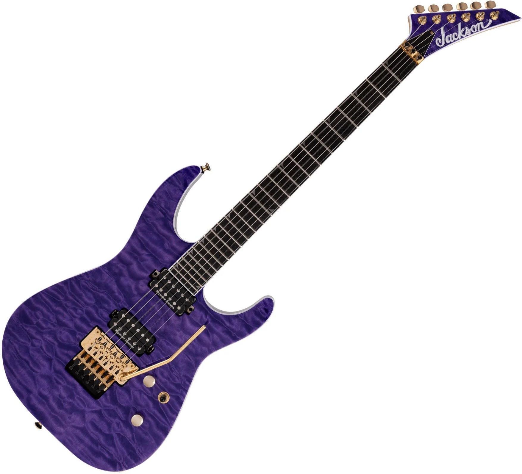 Jackson Pro Series Soloist SL2Q MAH EB Transparent Purple Burst - Ceny ...