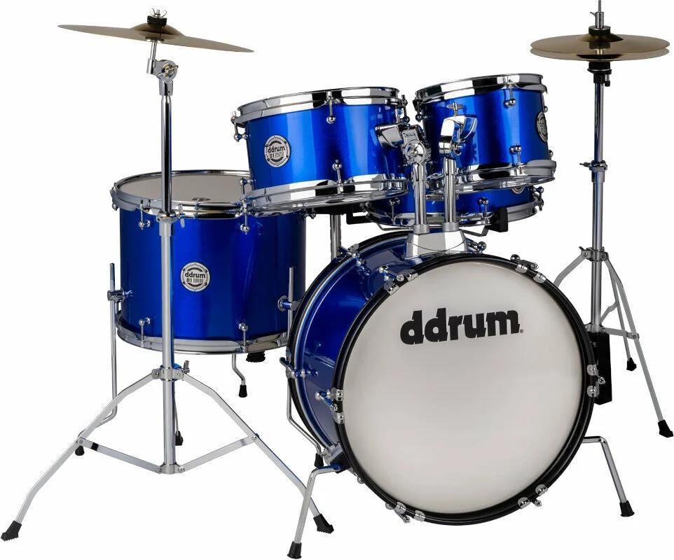 DDRUM D1 Jr 5-Piece Complete Drum Kit Perkusje dziecięce Niebieski Cobalt Blue - Ceny i opinie ...