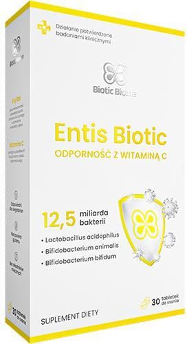 Biotic Biome Entis Odporność Z Witaminą C 30tabl. Do Ssania - Opinie i ...