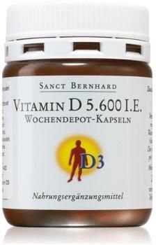 Sanct Bernhard Vitamin D 5 600 Iu With Gradual Release 26szt. Kapsułki ...