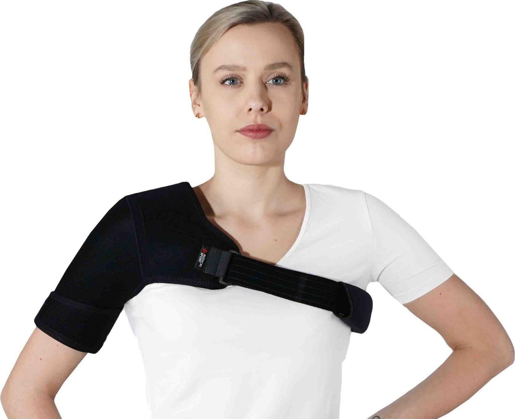 Medical Sport Orteza Na Ramię I Bark Łagodzi Ból Miękka Msupport