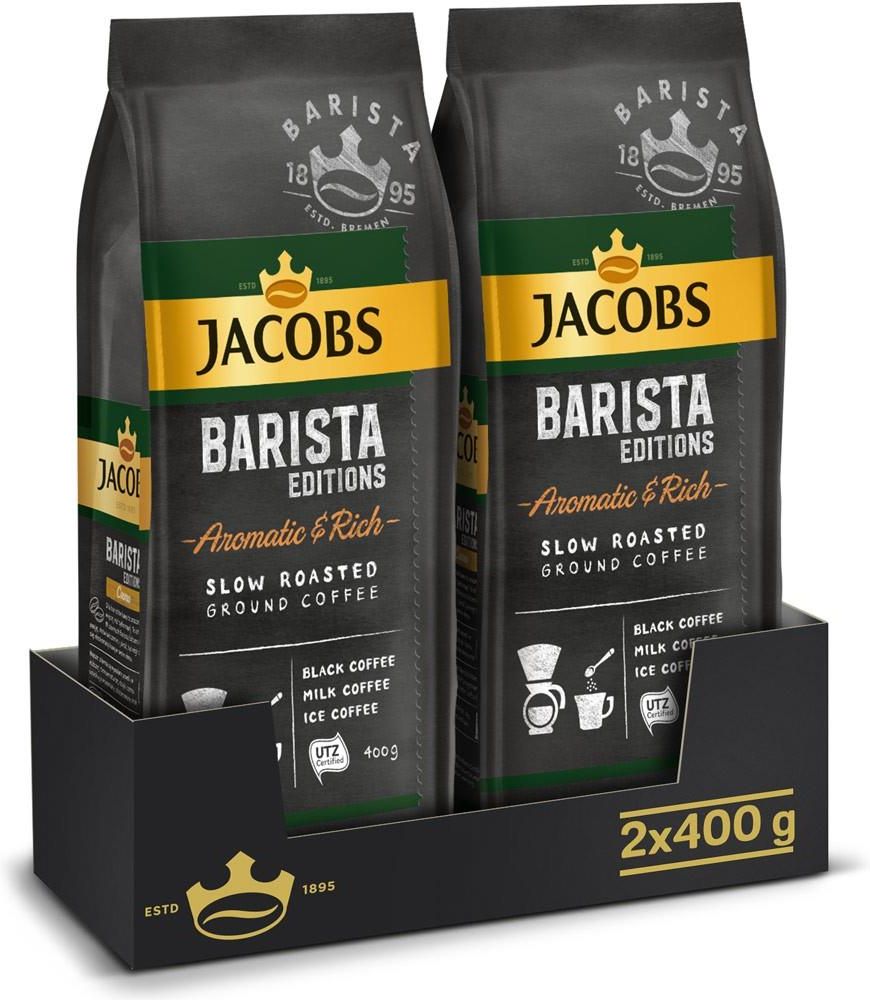 Kawa Jacobs Mielona Barista Editions Aromatic Rich 2x400g - Ceny i ...