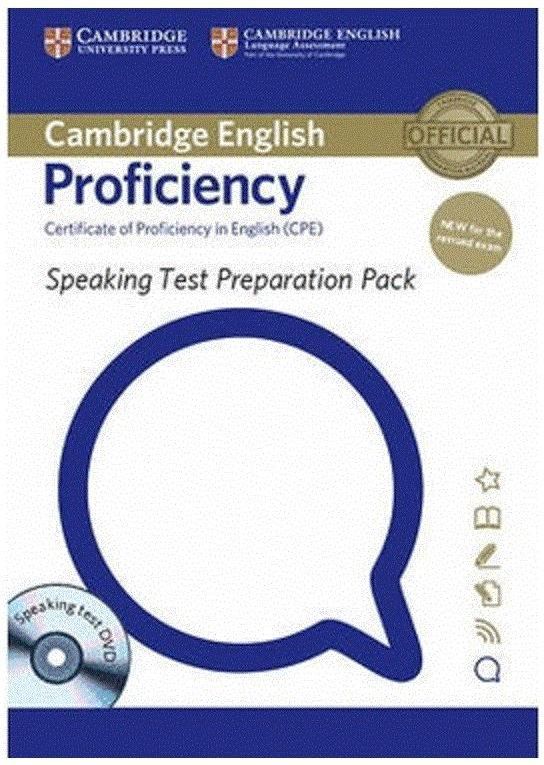 CAMBRIDGE ENGLISH PROFICIENCY SPEAKING TEST PREPARATION PACK - ceny i ...