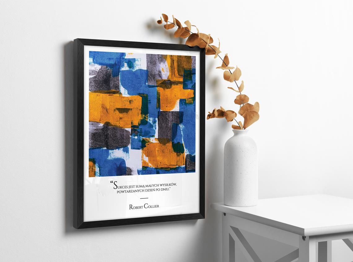 Iwall Studio Obraz Grafika Robert Collier Czarna Rama 114 - Opinie i ...