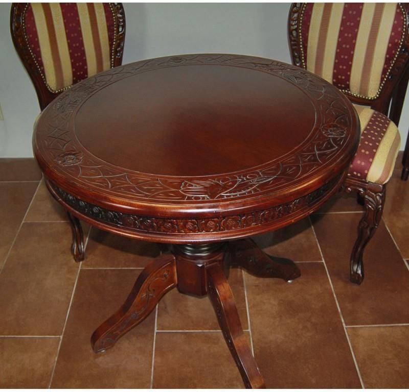 Ludwikowski Stolik Śr. 80 Cm Kawowy 1011 - Opinie i atrakcyjne ceny na ...