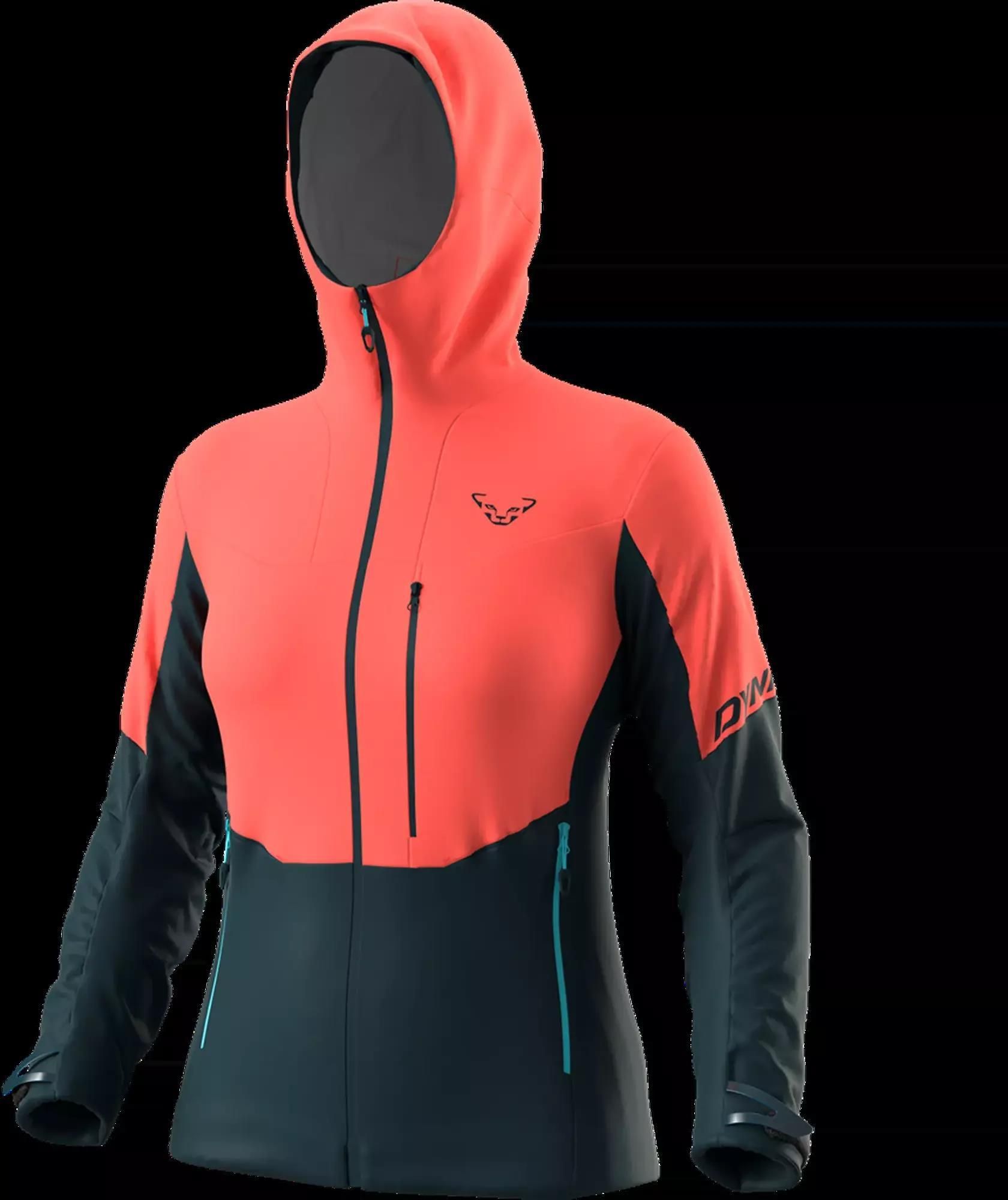Softshell Dynafit Radical Infinium Hybrid JKT W - hot coral - Ceny i opinie - Ceneo.pl