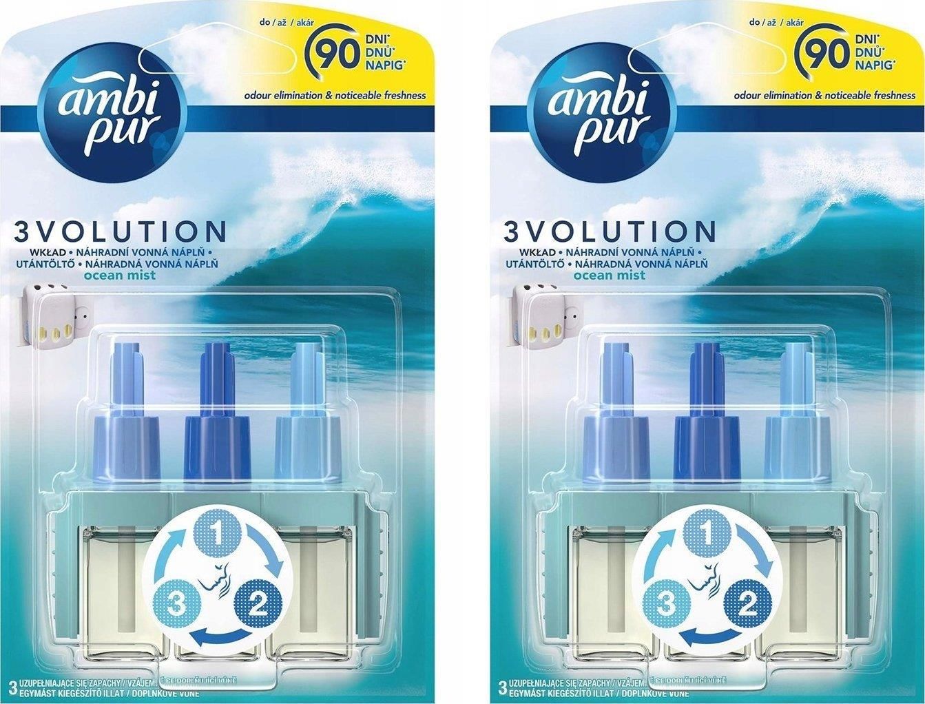 Ambi Pur 3Volution Ocean Mist Wind Wkład Zapas X2 - Opinie i atrakcyjne ...