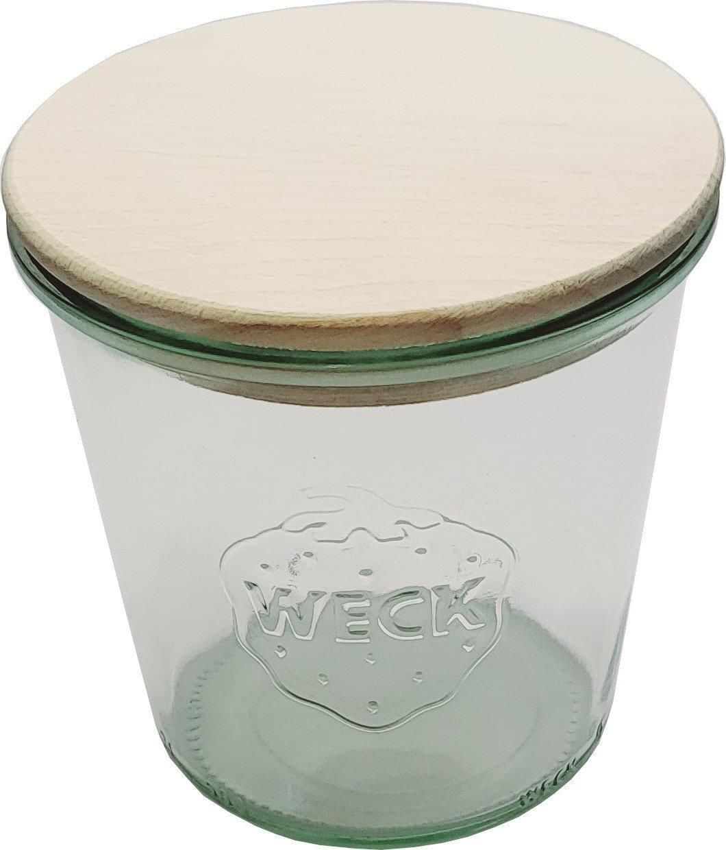 Wamar Sosenka Zestaw Słoików Weck 160Ml 60Mm 12Szt. + Drewniane Wieka (Slw0160X060Pw0K12 ...