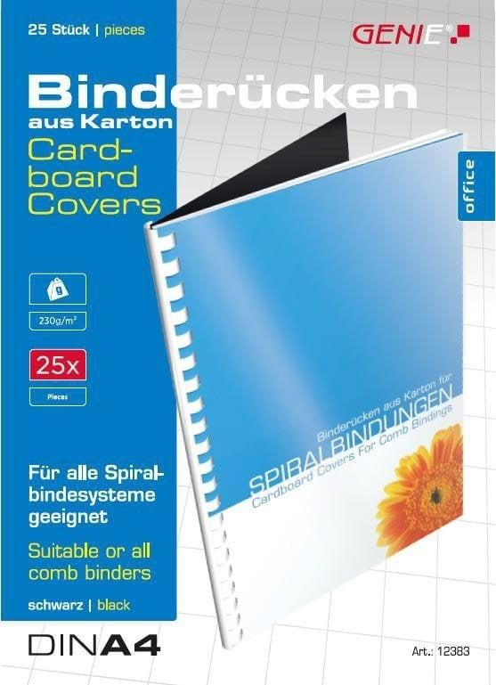 Genie Genie Karton Rücken A4 Schwarz 25 Stk (12383) - Ceny i opinie ...