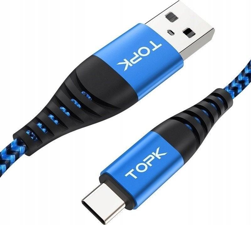 Topk USB TYP-C QUICK CHARGE DŁUGI 2m Wzmacniany (AN24) - Opinie i ceny ...