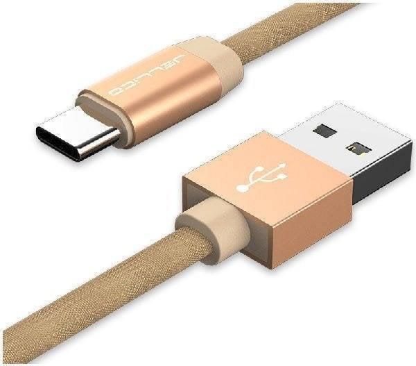 Jellico patchcord USB-A - USB-C 1 m Złoty (6971805920449) - Opinie i ...