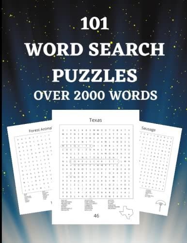 101 Word Search Puzzles: Over 2000 Words With Answers. Large Print ...