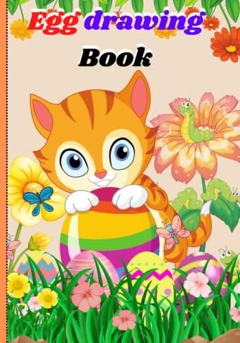 Egg Drawing Book: Easter Gift Coloring Book with Funny and Cute Gnomes ...