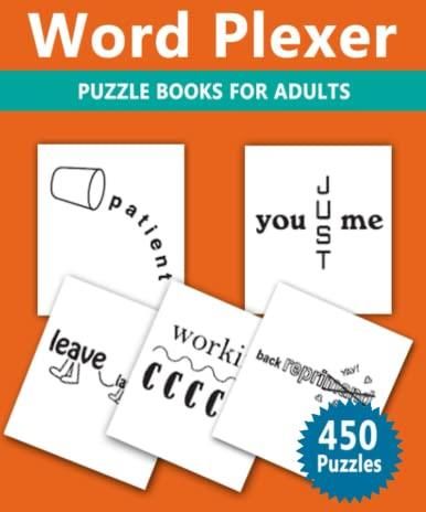 Word Plexer Puzzle Books For Adults: Easy Activity Challenge for Adults ...