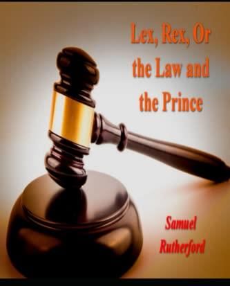 Lex, Rex, Or The Law And The Prince: A Dispute For The Just Prerogative ...