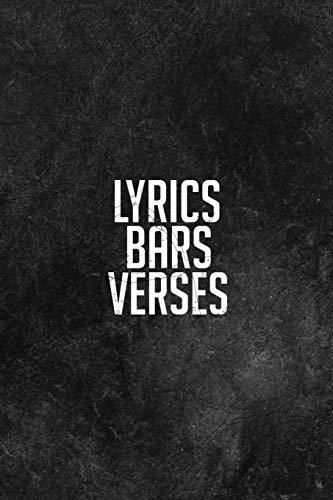 Lyrics Bars Verses: Lyrics & Rhyme Book For Rappers, Mc's, Singers ...