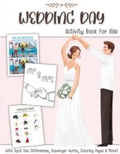 Wedding Day Activity Book For Kids: Wedding Themed Coloring Pages And ...