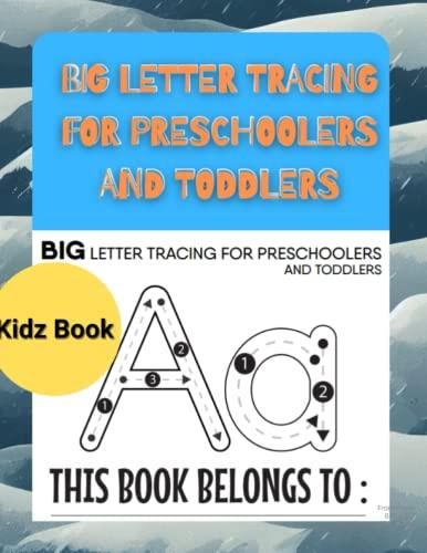 Best Seller BIG Letter Tracing for Preschoolers and Toddlers ages 2-4 ...
