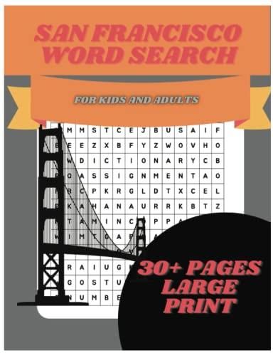 San Francisco Word Search: Learn about San Francisco while having fun ...