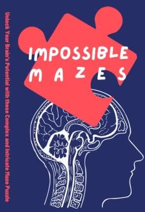 Impossible Mazes: Challenging Puzzles for Adults and Teens: Unlock Your ...