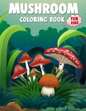 magical mushroom coloring book