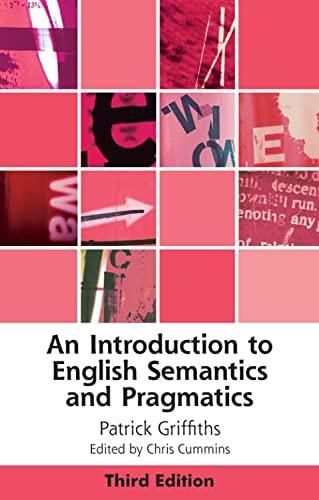 An Introduction to English Semantics and Pragmatics - Literatura ...