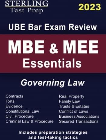 MBE & MEE Essentials: Governing Law for UBE Bar Exam Review ...