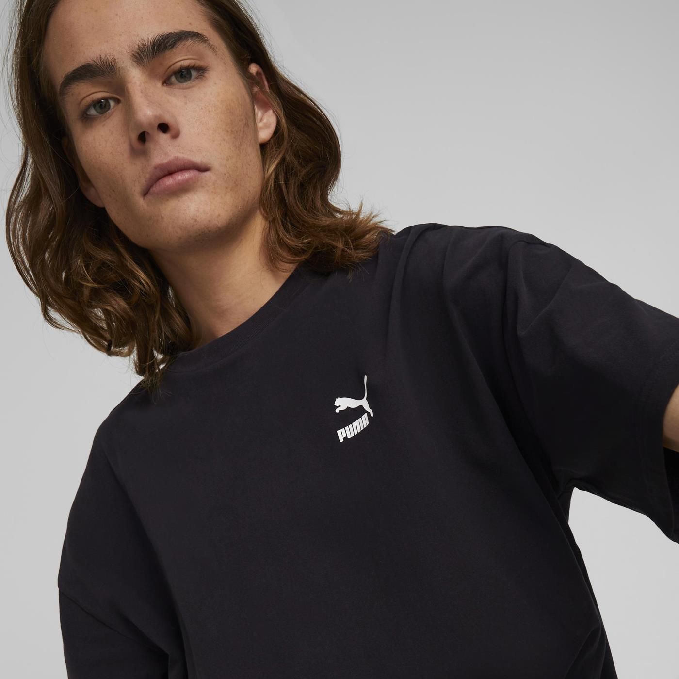 Męska Koszulka z krótkim rękawem Puma Classics Oversized Tee 53807001 ...