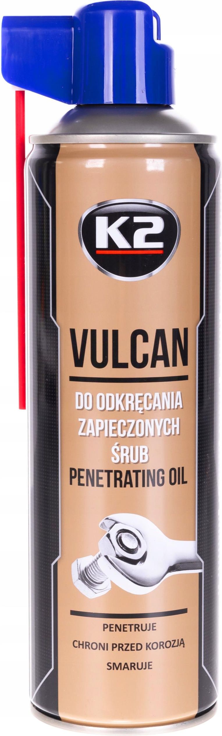 K2 Odrdzewiacz Środek Penetrujący Vulcan Spray 500Ml - Opinie i ceny na ...