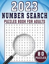 2023 Number Search Puzzles Book For Adults: Fun and Challenging Number ...