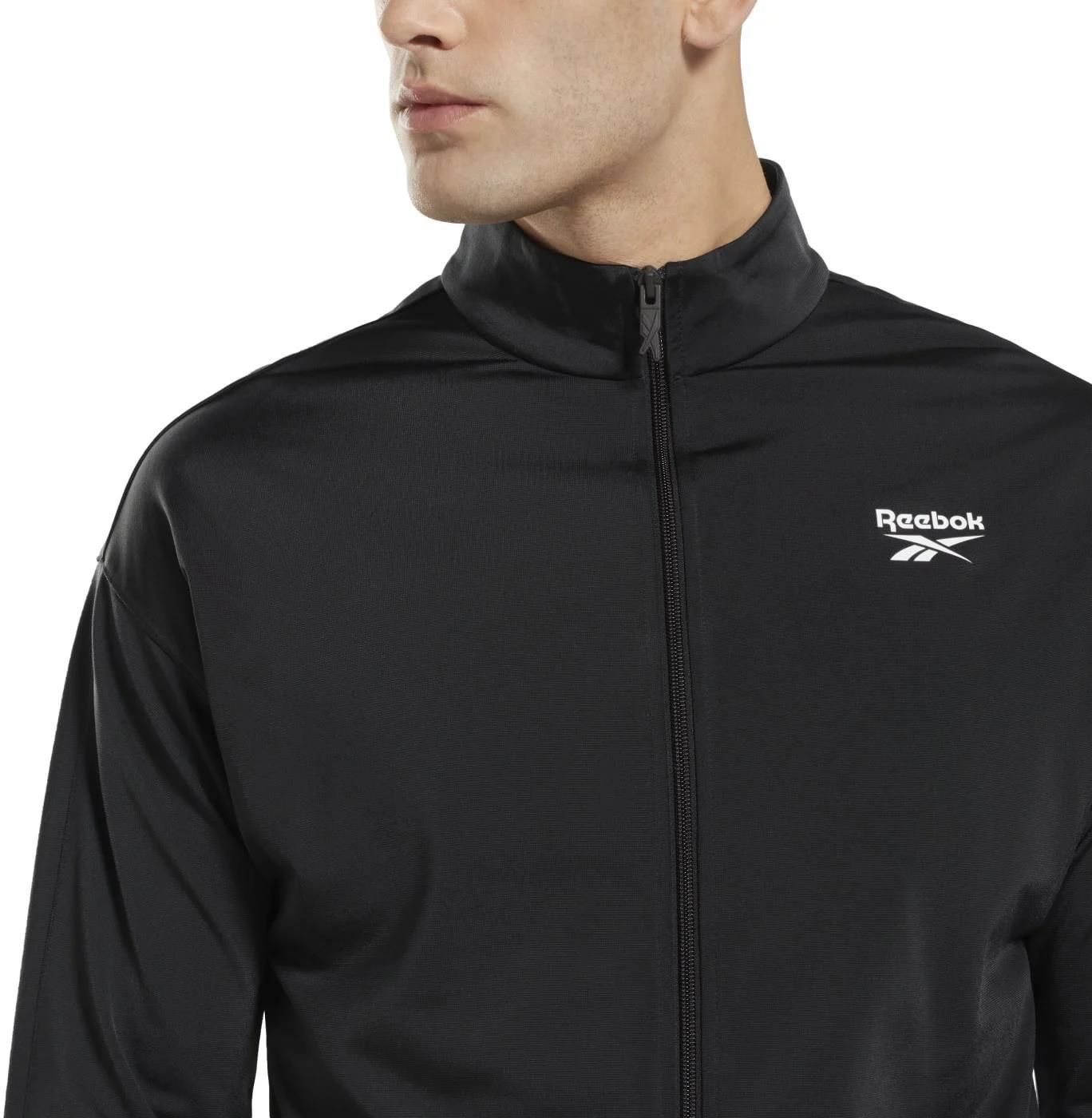 Męska Bluza Reebok RI Vector Knit Tracktop Hr3049 – Czarny - Ceny i ...