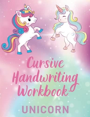 Cursive Handwriting Workbook - UNICORN - Literatura obcojęzyczna - Ceny ...