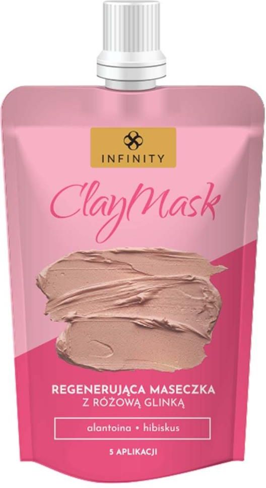Maseczka Infinity Clay Mask Maseczka Różowa Glinka Alatonina I Hibiskus ...