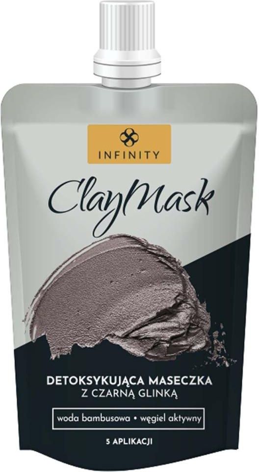 Maseczka Infinity Clay Mask Maseczka Z Czarną Glinką Woda Bambusowa I ...