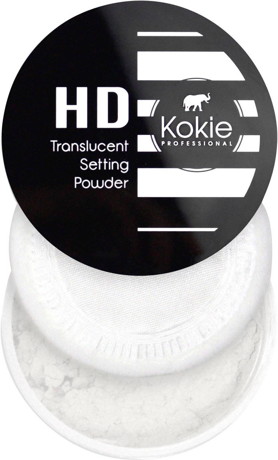 Kokie Cosmetics HD Setting Powder Colorless - puder utrwalający do ...