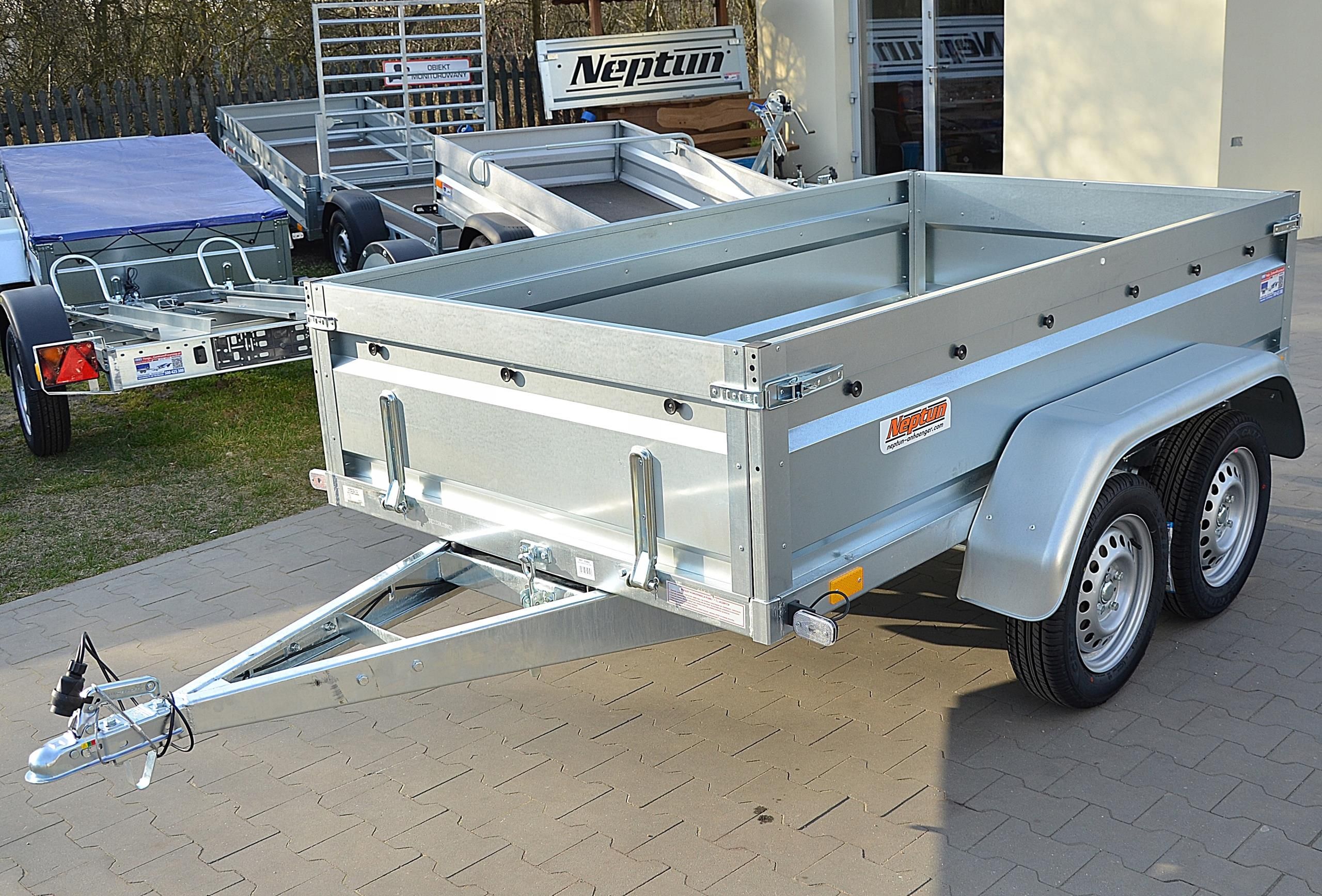 GN148 Przyczepka Neptun PRO263x129x45 TANDEM kat B - Opinie i ceny na ...