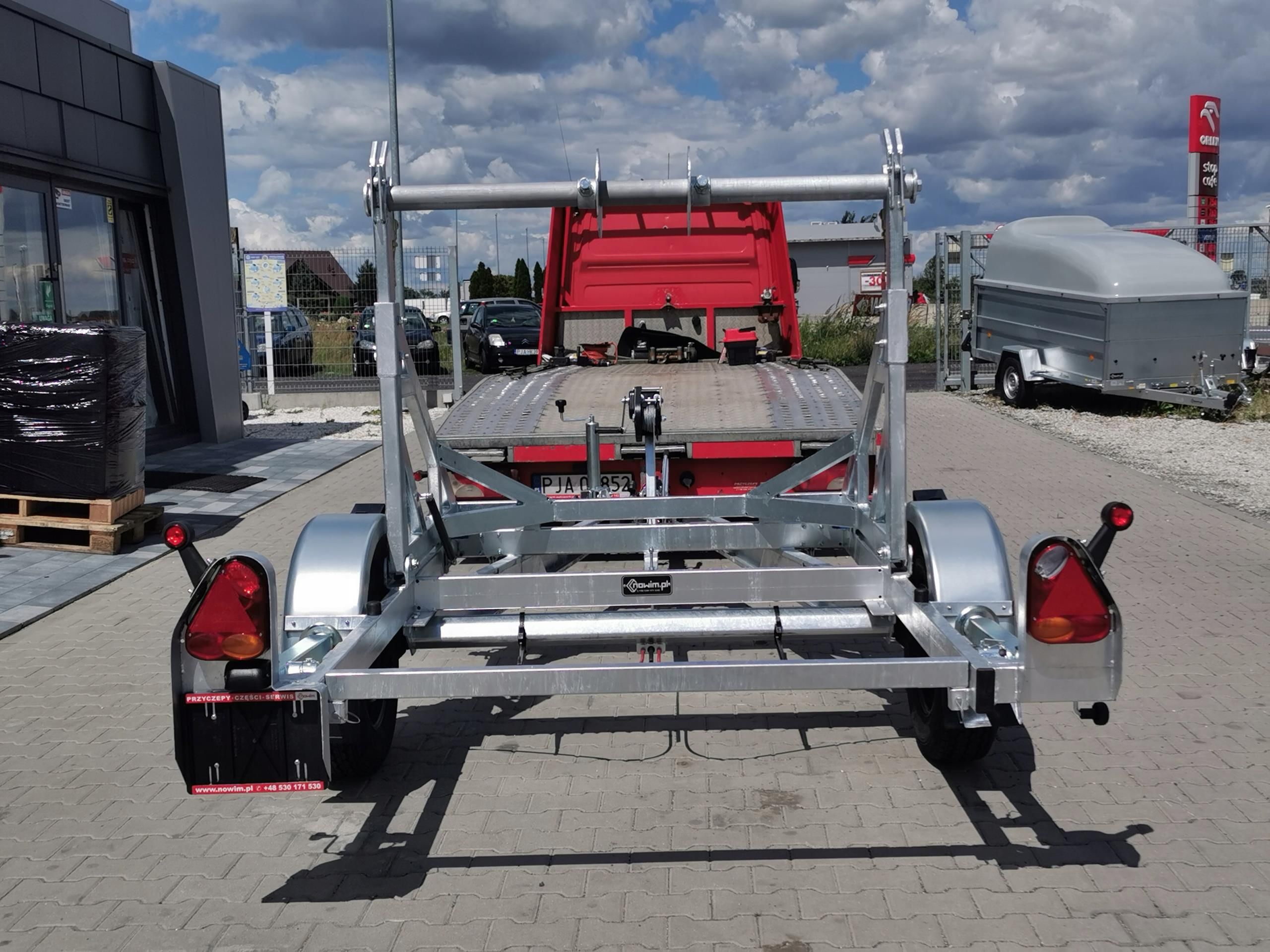 Przyczepa kablowa kablówka do przewozu kabli bęben - Opinie i ceny na Ceneo.pl