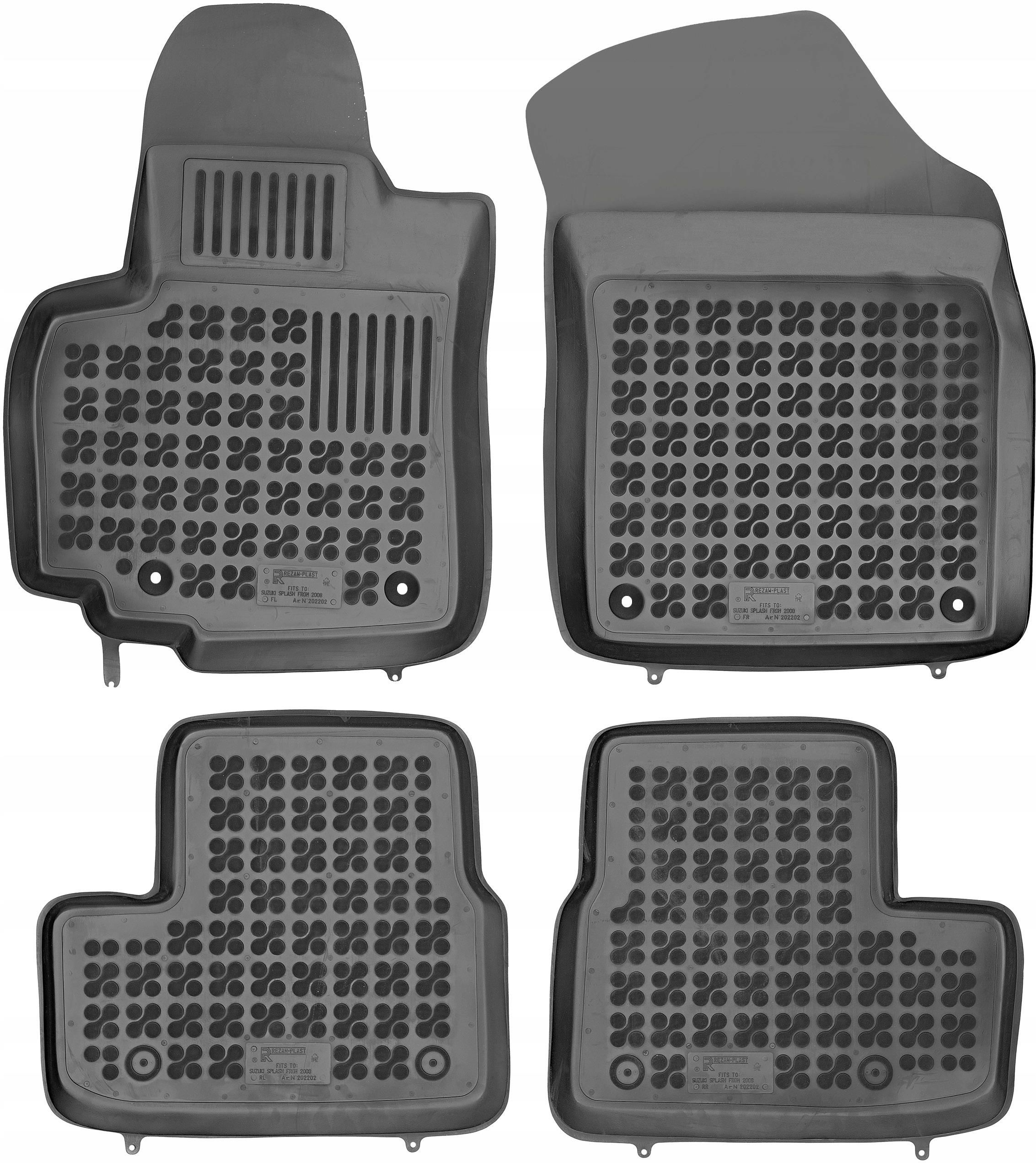 Dywanik samochodowy Rezawplast Rezawdywaniki Podlogi Suzuki Splash ...