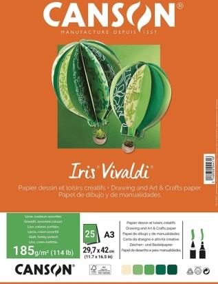 Canson Iris A3 185G 25A Ziemia (Kolory: 2,29,30,32,34) - Ceny i opinie - Ceneo.pl