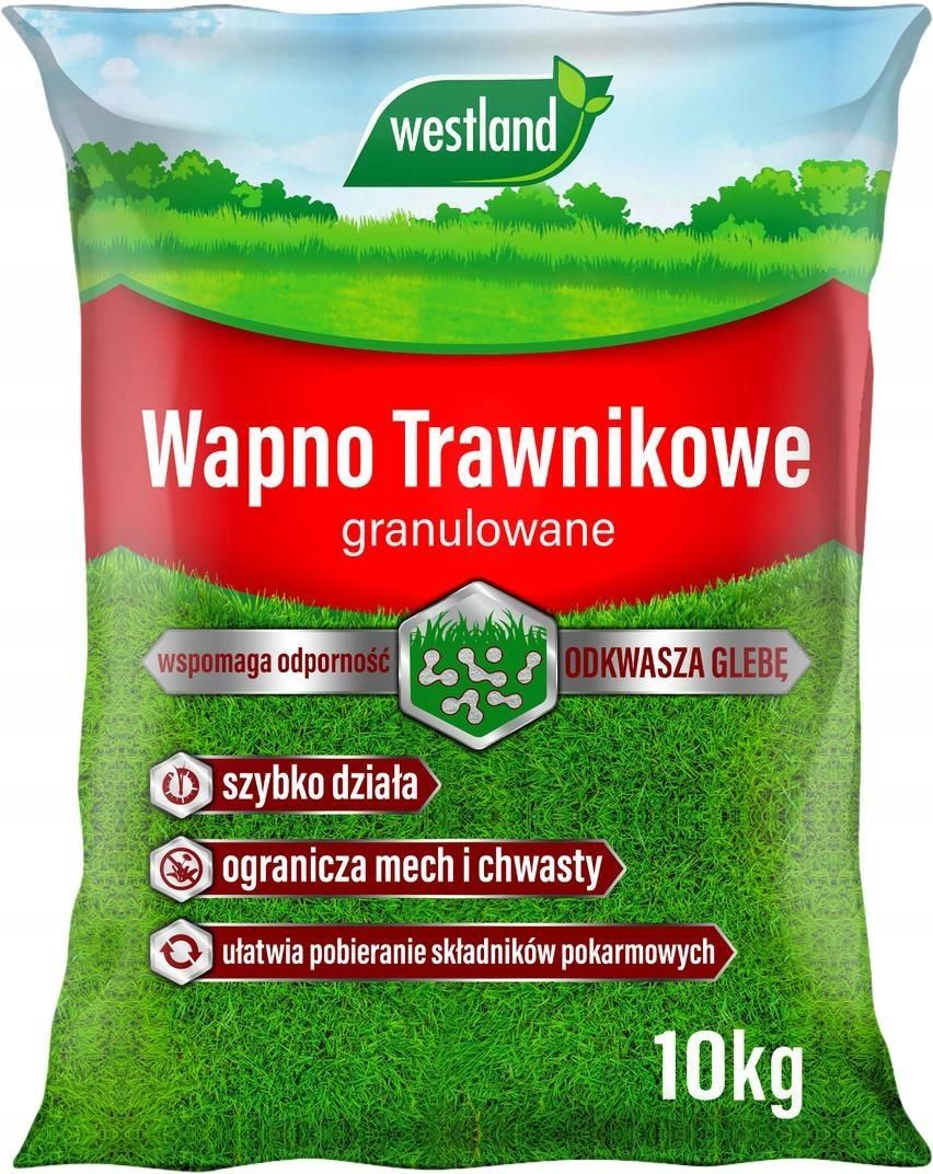 Nawóz Wapno Trawnikowe Kredowe Granulowane 10Kg - Ceny i opinie - Ceneo.pl