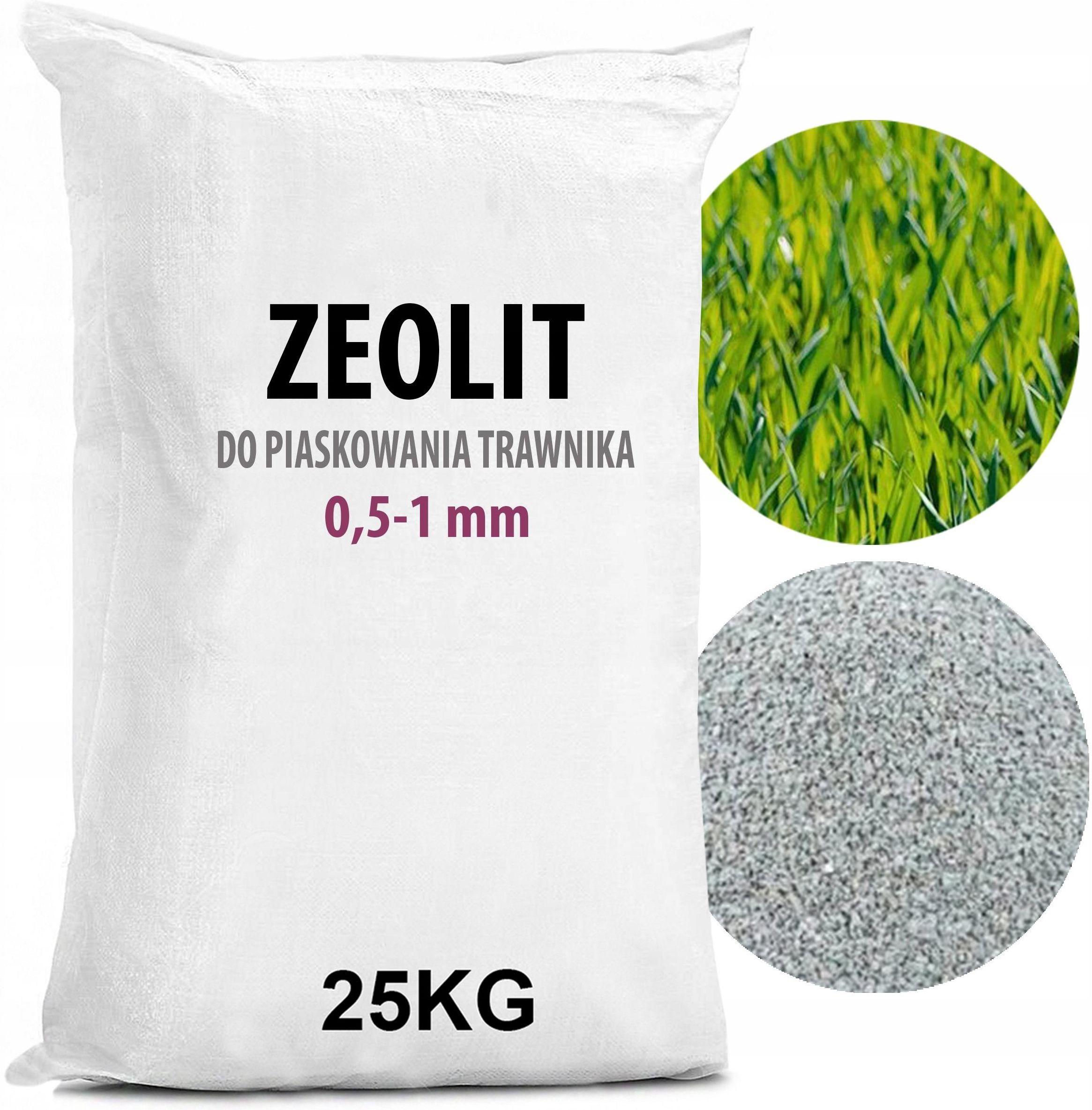 Nawóz Zeolit Mineralny 0,5-1 Piaskowanie Trawnika 25kg - Ceny i opinie ...