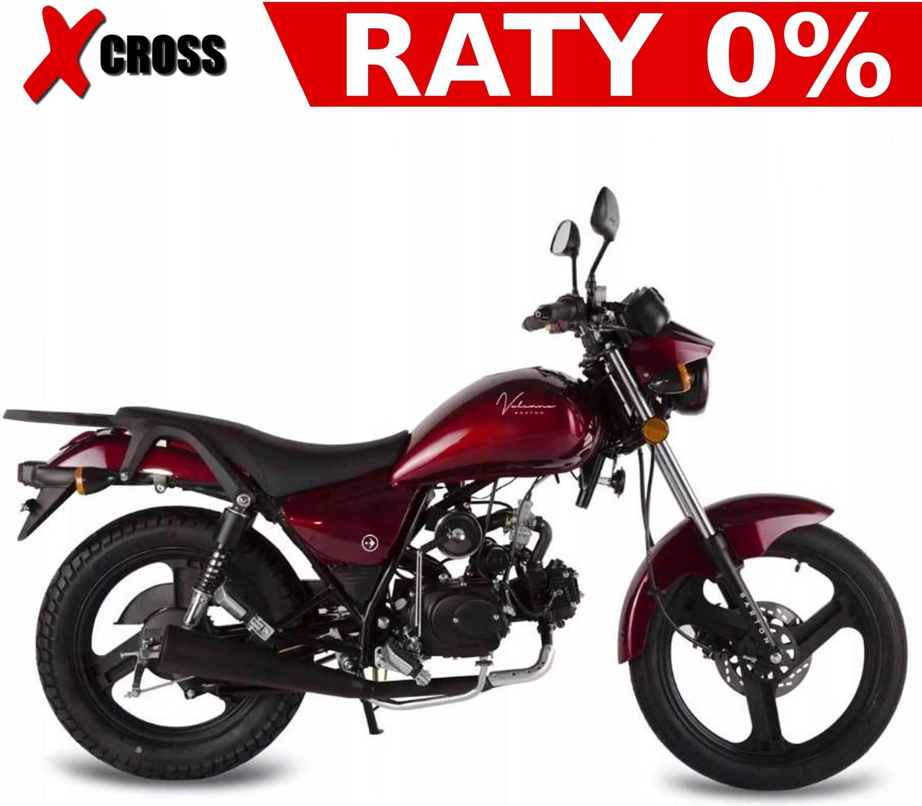 MOTOROWER BARTON VOLCANO SPRINT FIGHTER 50 RATY - Opinie i ceny na Ceneo.pl