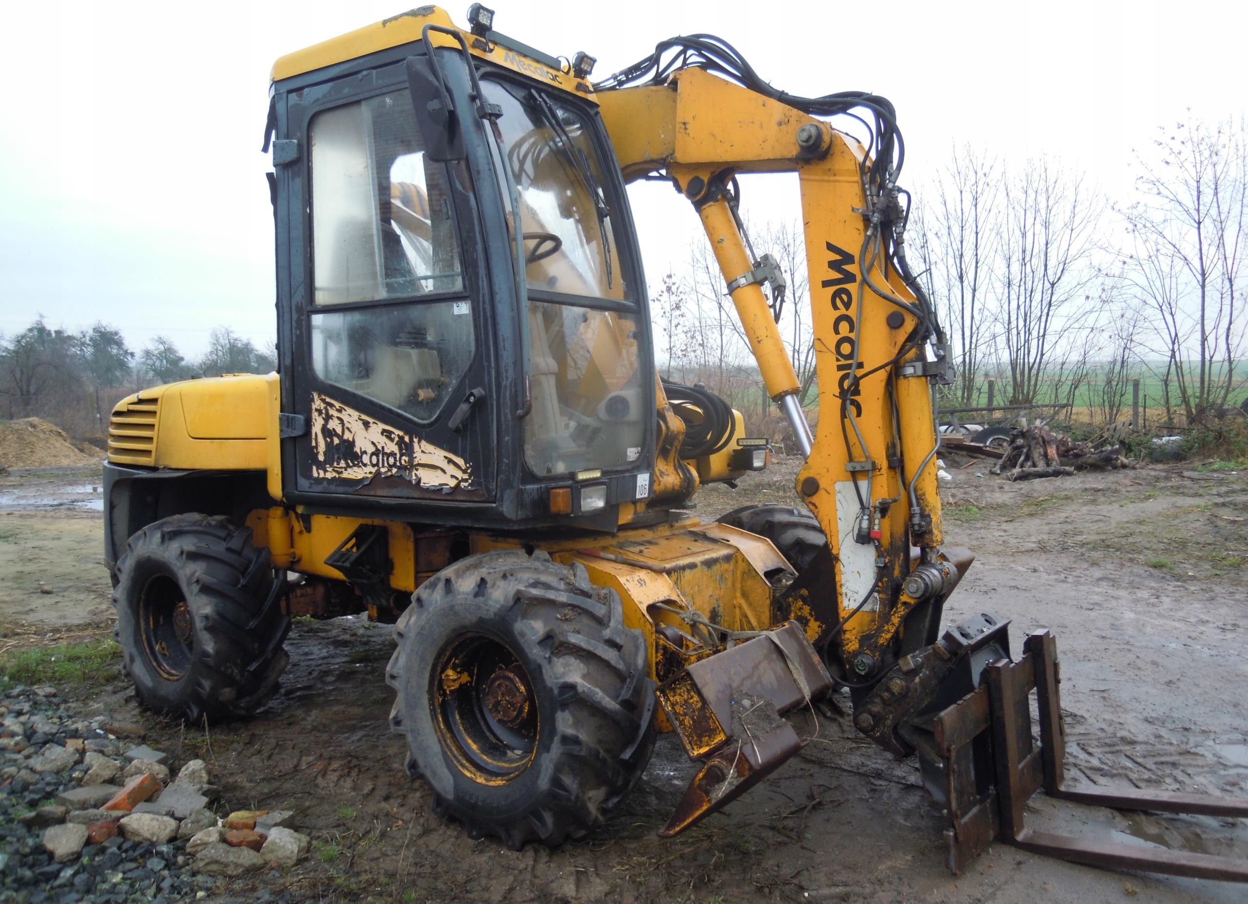 Mecalac 12MXT koparko ładowarka 1998r +osprzęt - Opinie i ceny na Ceneo.pl