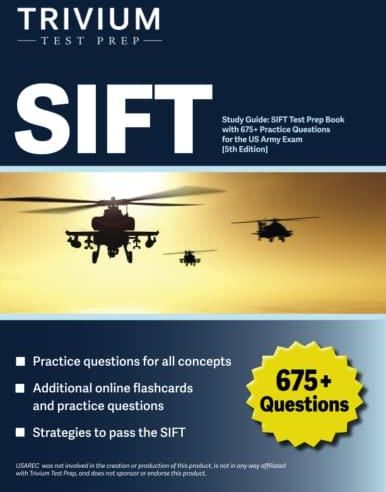 SIFT Study Guide: SIFT Test Prep Book with 675+ Practice Questions for ...