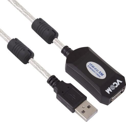 Vcom USB-A - USB-A 10 m Przezroczysty (F157-53321_20190614150204 ...
