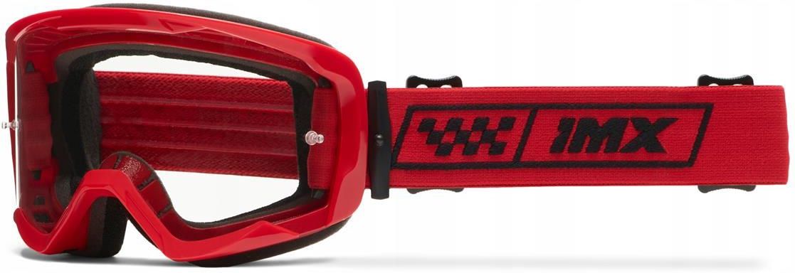 Gogle motocyklowe Imx Off-Road Endurance Race Czerwony/Czarny - Opinie ...